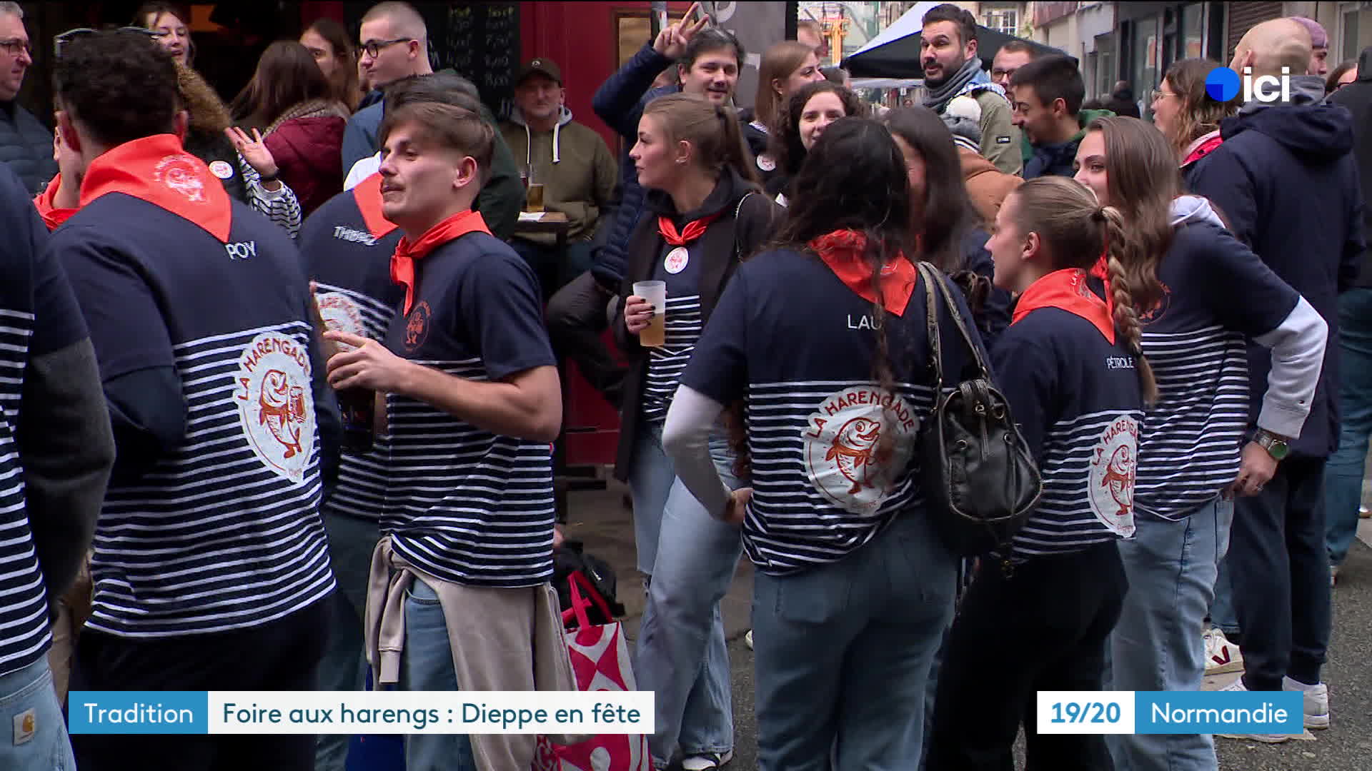VIDÉO. "À la tienne !" : un apéro géant en marge de la Foire au Hareng ...