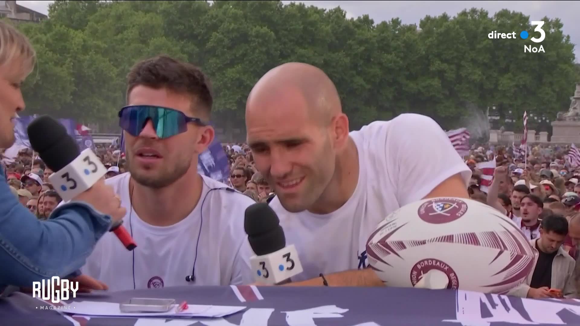 Revivez la parade des champions de l'UBB : les joueurs célébrés à ...