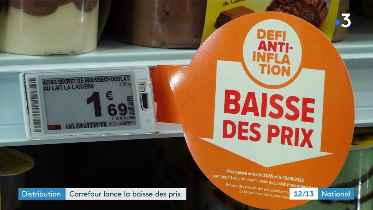 Alimentation : l’enseigne Carrefour baisse les prix d’environ 500 ...
