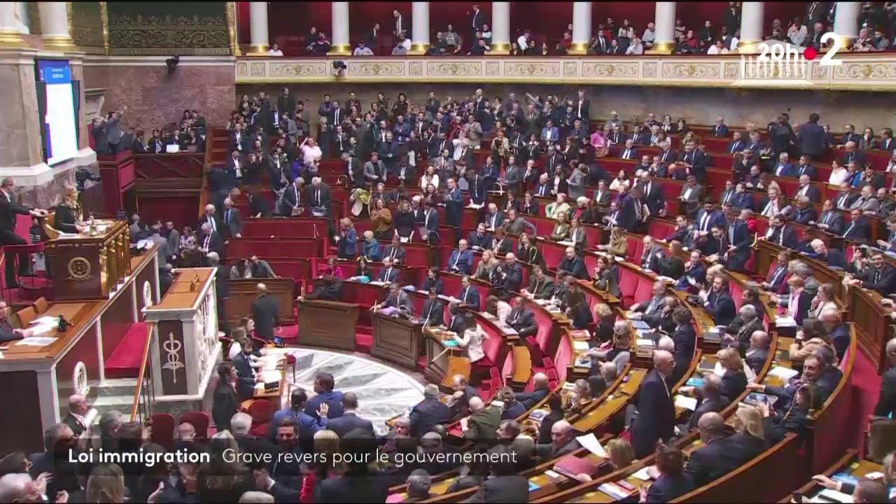 Vote de rejet du projet de loi immigration : un camouflet pour le ... Vote de rejet du projet de loi immigration : un camouflet pour le ...