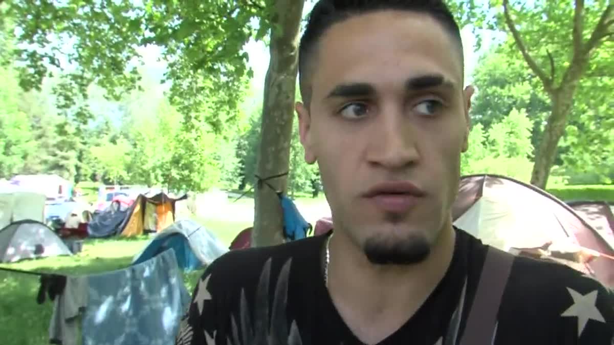 Nouvelle tentative d'intimidation des migrants installés au camp de ...