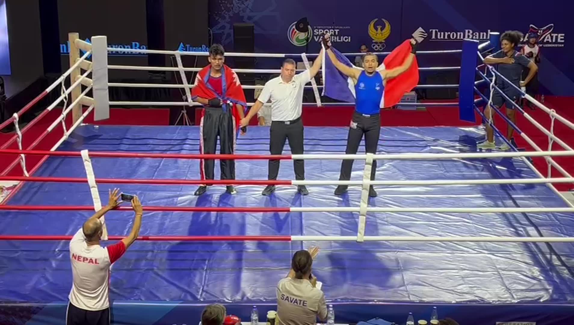 Le boxeur eurois Melvin Eda-Pierre sacré champion du monde de savate ...
