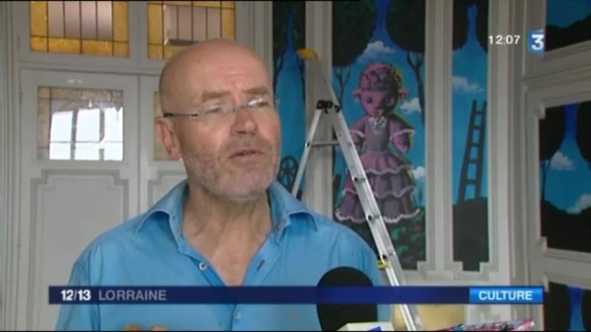 L'artiste narcissique Patrick Moya à Villers-lès-Nancy