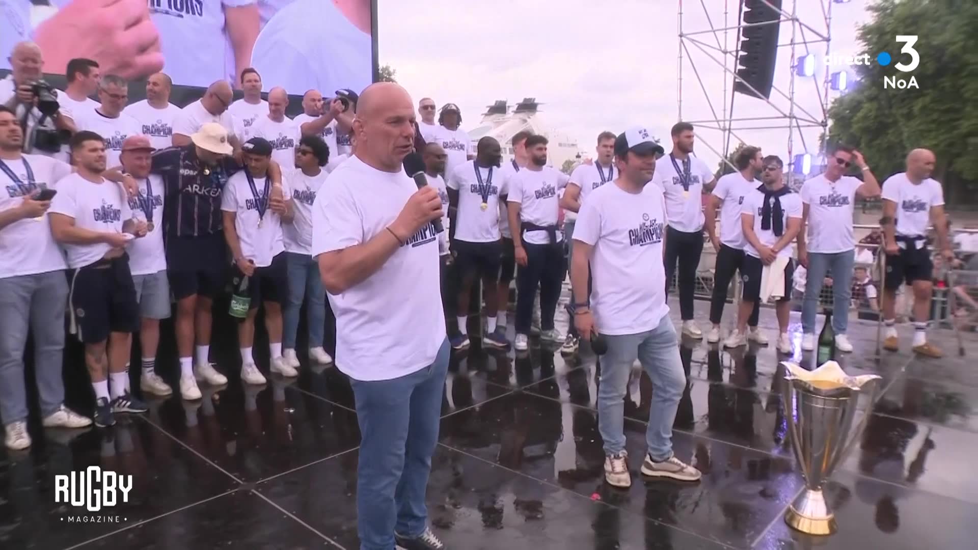 Revivez la parade des champions de l'UBB : les joueurs célébrés à ...