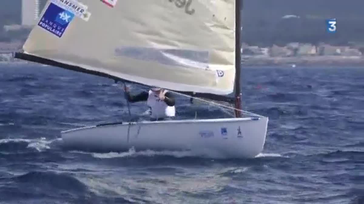 Jonathan Lobert champion d'Europe de Finn