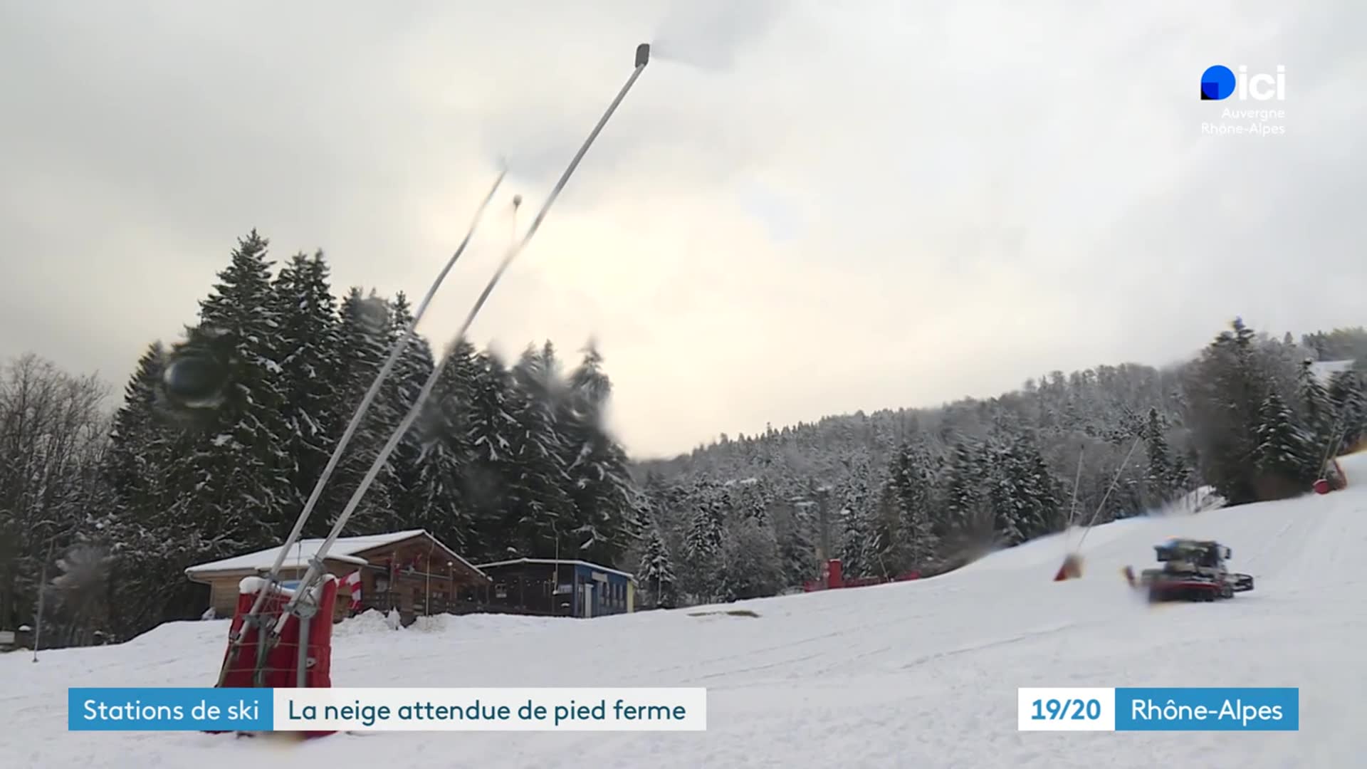 "On a nos habitués, dès qu'il y a de la neige, ils savent qu'on ouvre ...