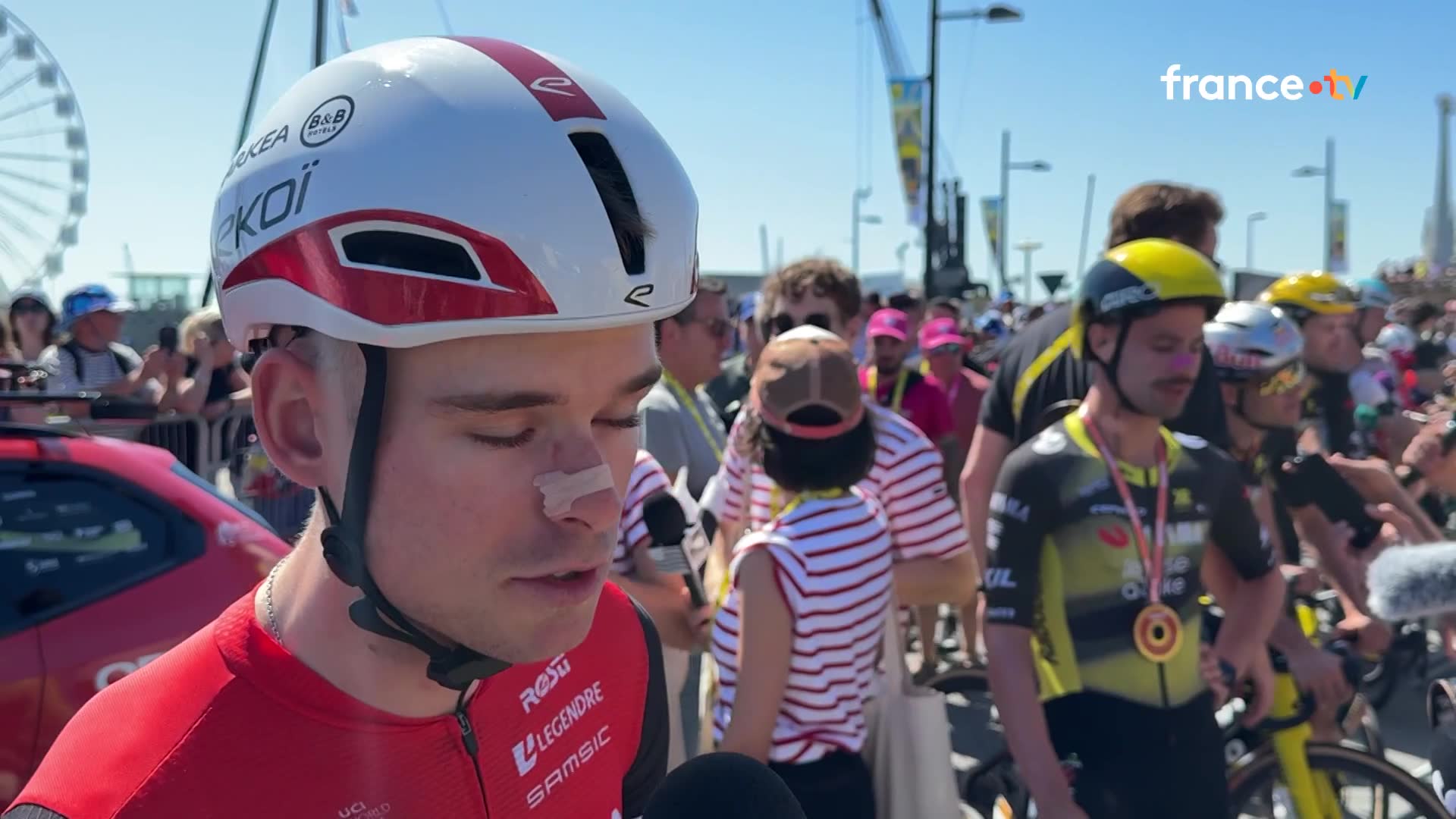 Tour de France 2025. Dans les coulisses de l'étape Saint-Malo - Mûr de ...