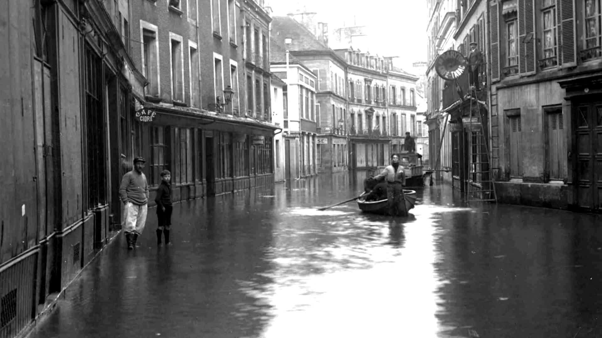 VIDÉO. Il y a 100 ans, Caen vivait une crue historique pour le Nouvel ...