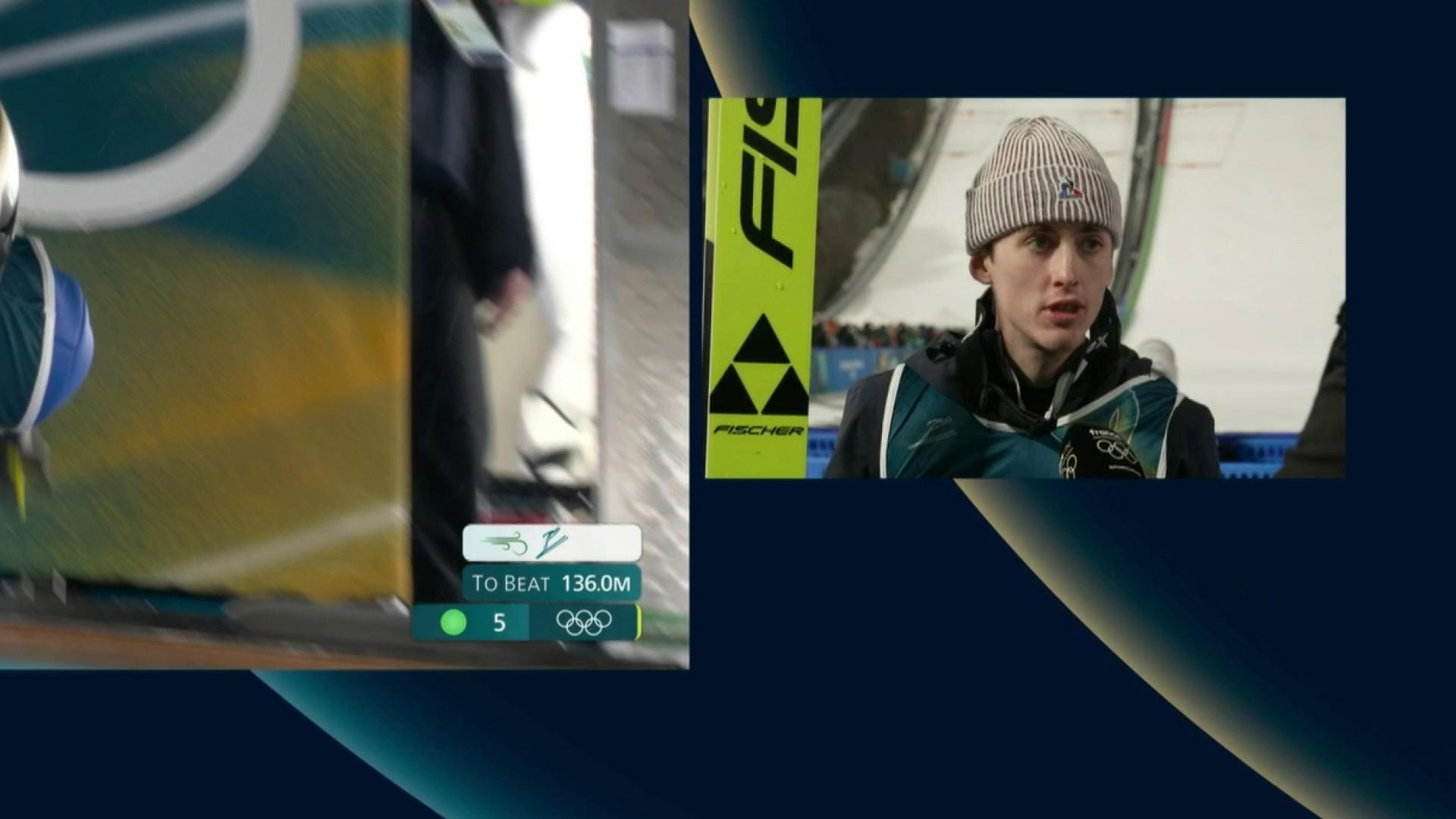 JO 2026 : Valentin Foubert termine 17e de la finale du saut à ski, 12 ...
