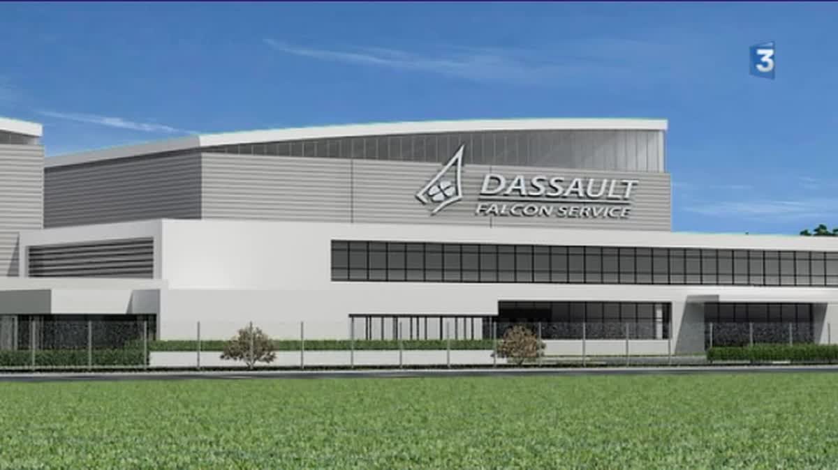 Dassault s'agrandit à Mérignac avec une nouvelle usine de maintenance