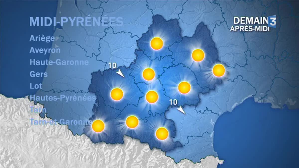 Météo de ce mercredi en Occitanie : un soleil bien brillant toute la ...